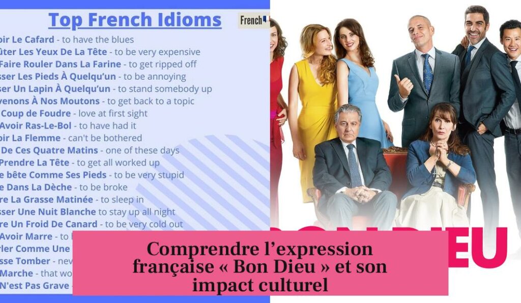 Comprendre l’expression française « Bon Dieu » et son impact culturel ...