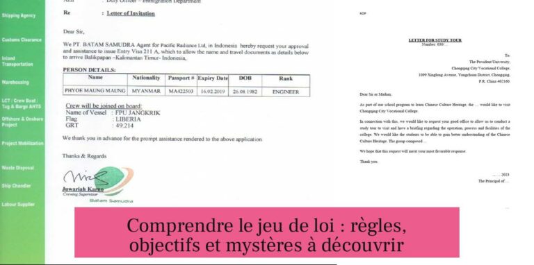 Comprendre le jeu de loi : règles, objectifs et mystères à découvrir ...